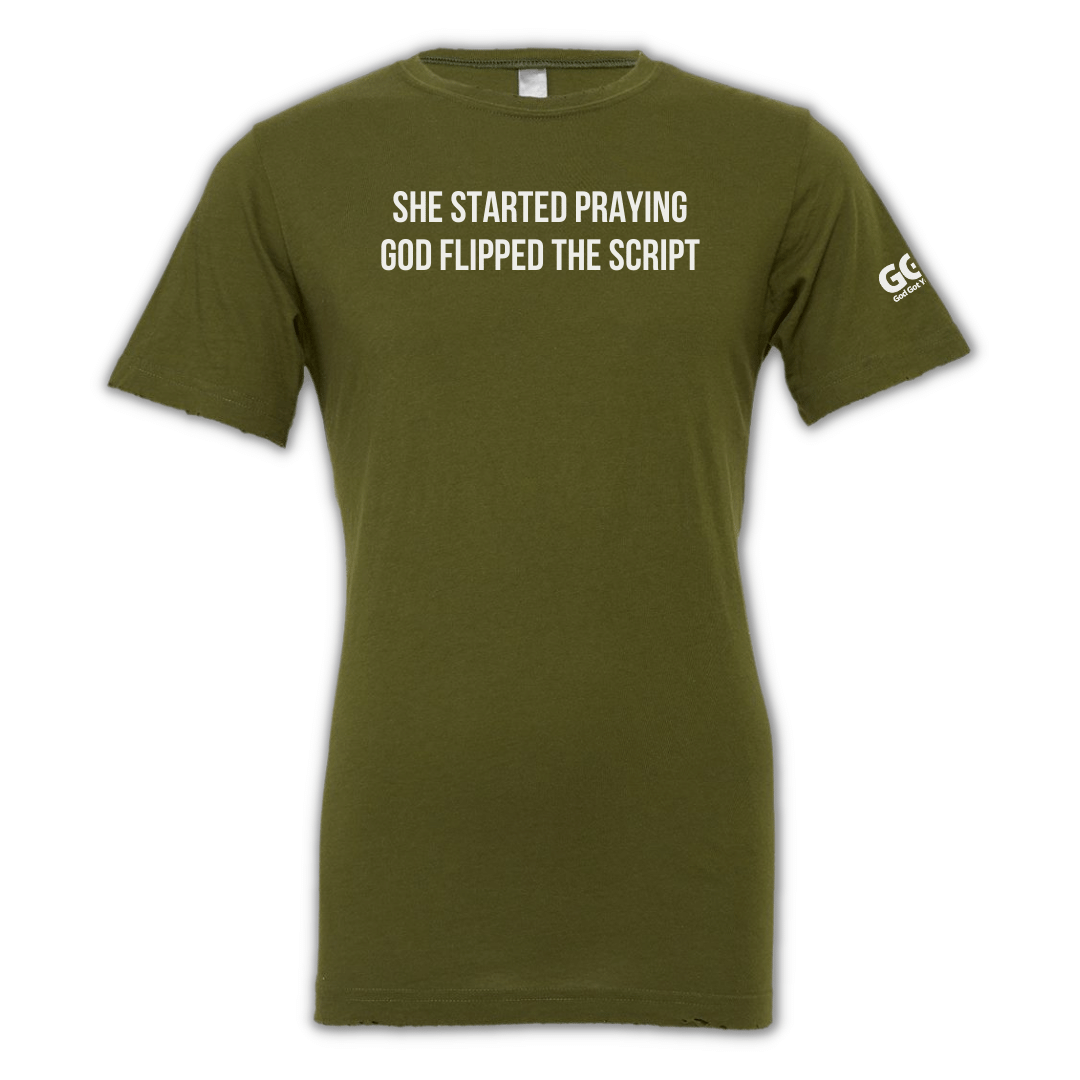 Flipped The Script T-shirt – GOD GOT YOU